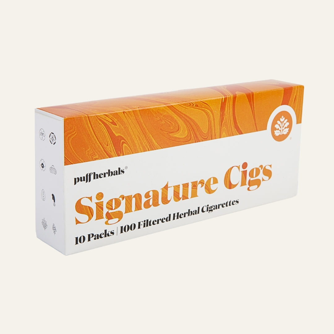 Signature Herbal Cigarettes & Smoking Blends | Puff Herbals